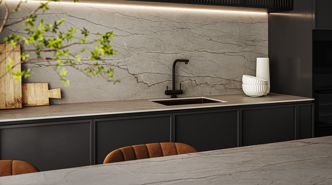 Reimagine your kitchen with the latest porcelain worktop trends