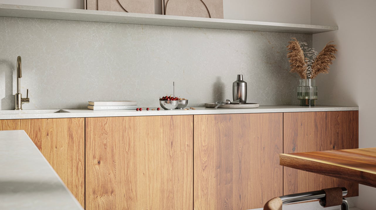 Explore the versatility of mineral worktops