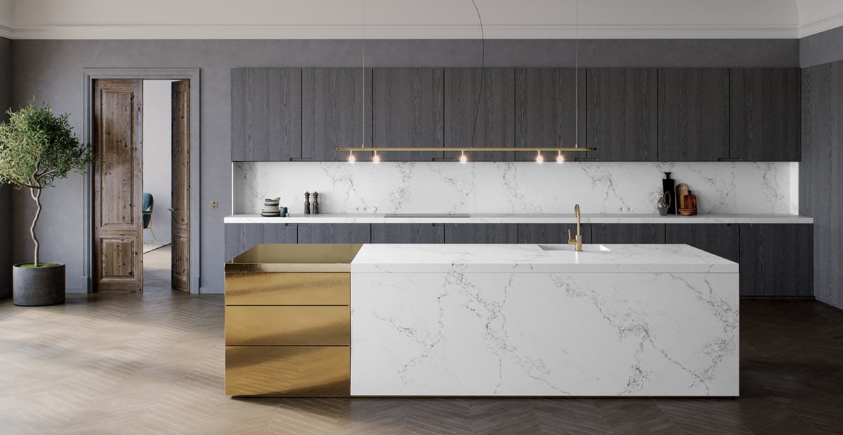 5 quartz alternatives to marble worktops